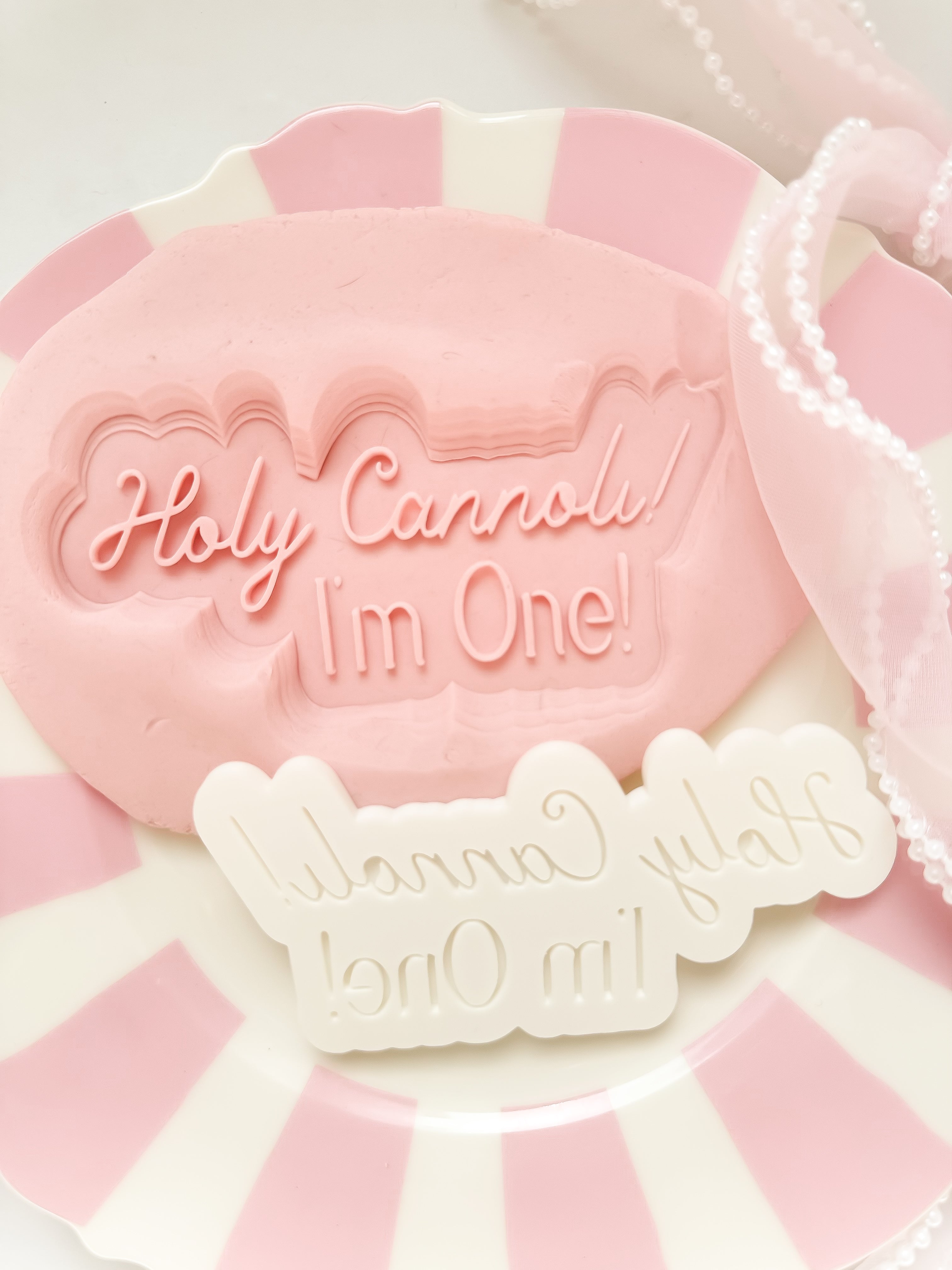 Holy Cannoli, I’m one! - Debosser and Cutter – Cookies Kitchen Co